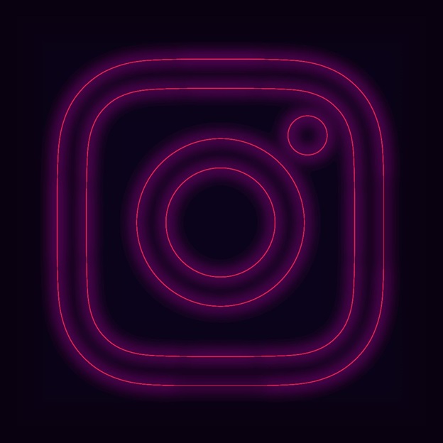 Instagram Icon Aesthetic Get Colorful Aesthetic Neon Instagram Logo For Ios The Time Posts